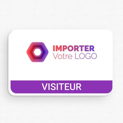 [SIMPLE] Badge Visiteur - Sécurité en Entreprise | OTYPO