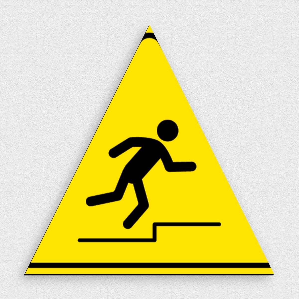 Clipart De Panneau De Marche Adhésif Antidérapant Attention à La