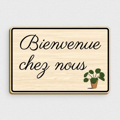 [FACILE] Plaque Porte d’Entrée Personnalisée en Bois - Guide | OTYPO
